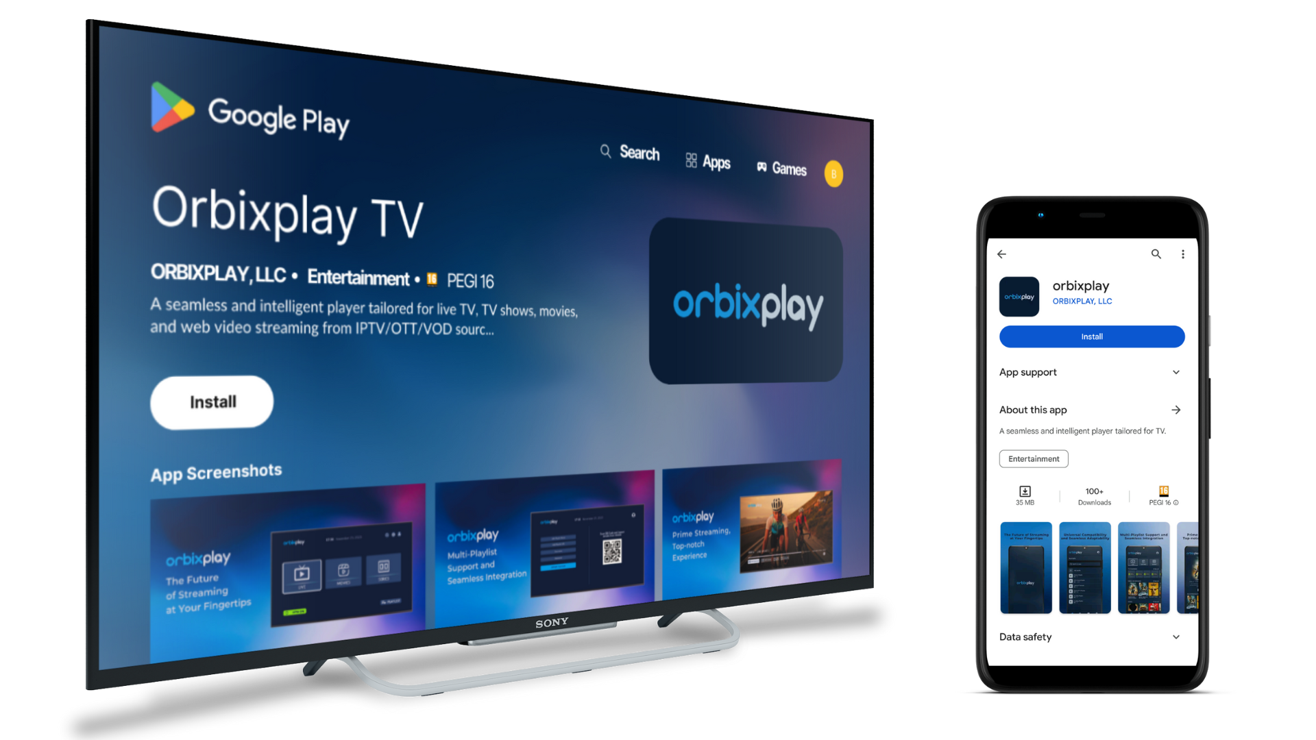 OrbixPlay - Multi-Platform Player Application
